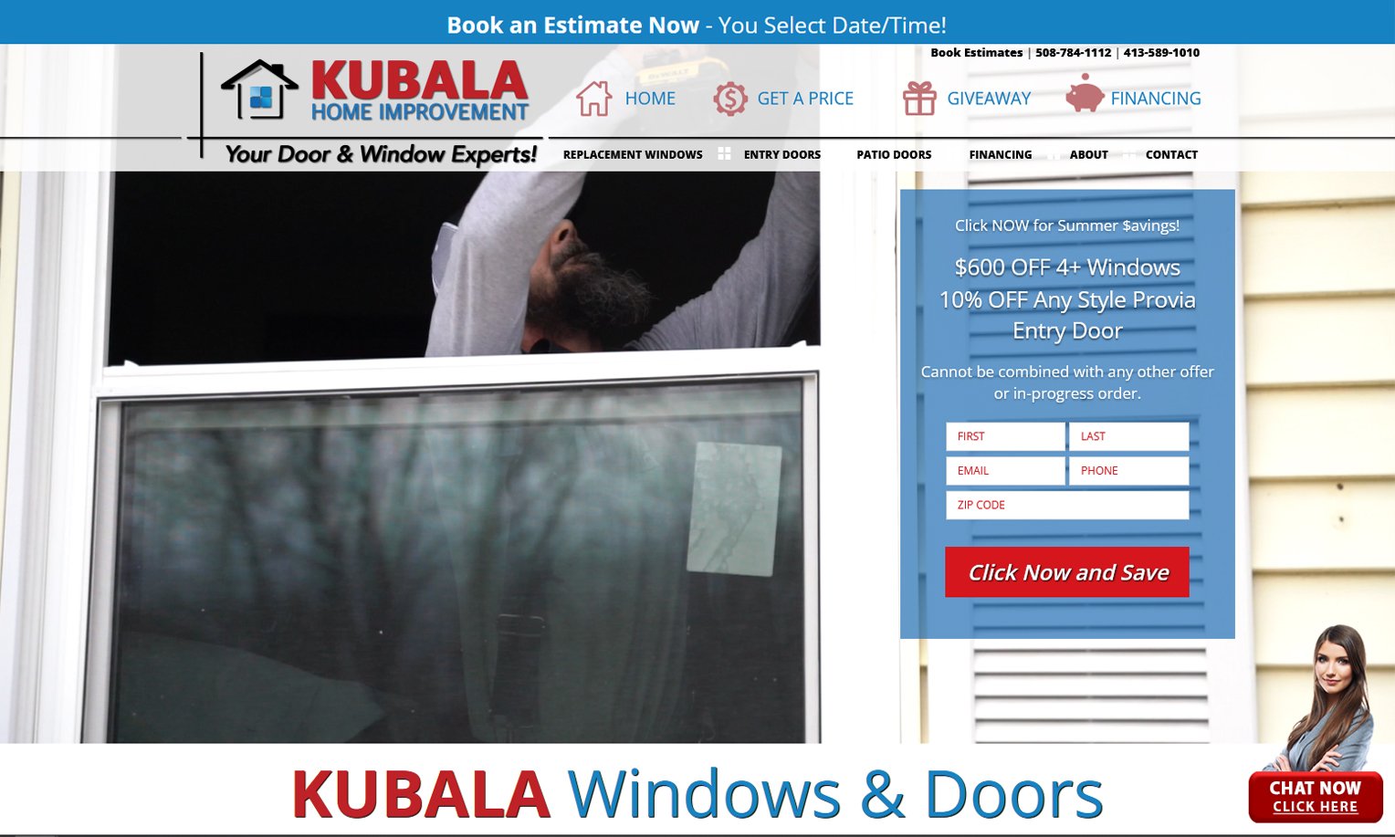 Kubala Home Improvement - VisionLine Media | NJ Web Design