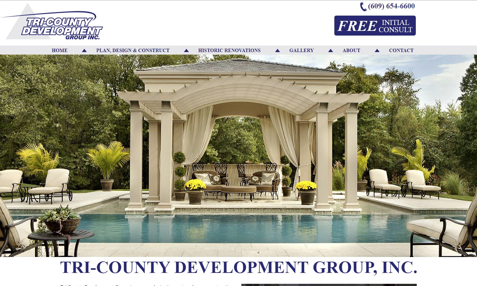 Tri-County Development Group - VisionLine Media | NJ Web Design